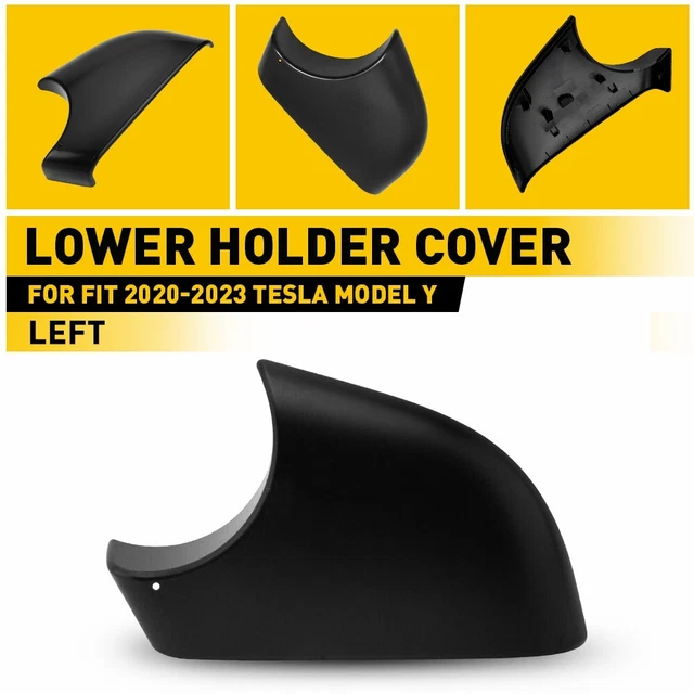 FOR TESLA MODEL y Left driver side Door Wing Mirror Cover Lower Holder ...