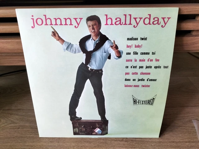 JOHNNY HALLYDAY - Madison Twist - Vinyle 33t Hachette Collection EUR 20 ...