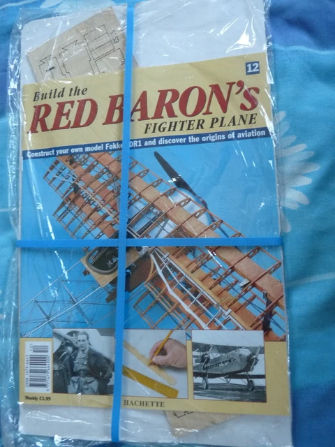BUILD THE RED Baron's Fighter Aereo Fokker Dr1 Emissione Achette 12 ...