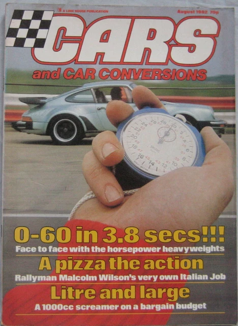 CARS AND CAR Conversions magazine August 1982 £6.49 - PicClick UK
