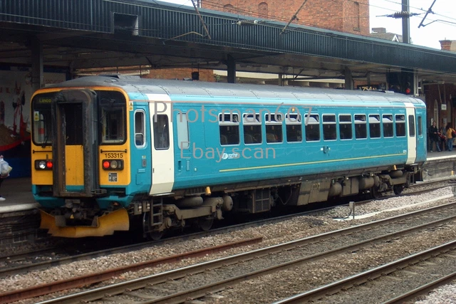 CLASS 153 153315, single car DMU, in Arriva Blue branded Northern at ...
