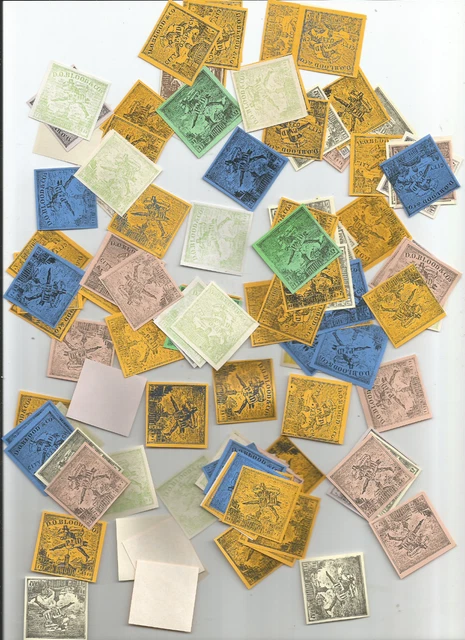 AMERICAN EXPRESS LETTER stamps at least 100 facsimile d.o. blood £2.00 ...