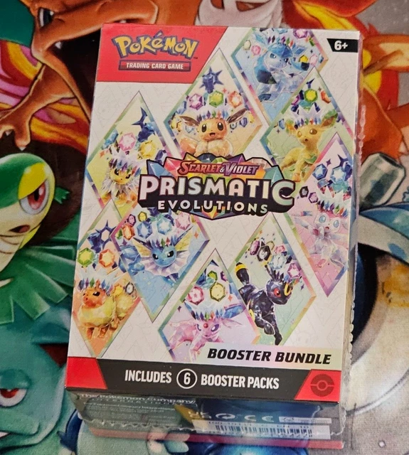 PRISMATIC EVOLUTIONS BOOSTER Bundle - SV: Prismatic Evolutions - Fast ...