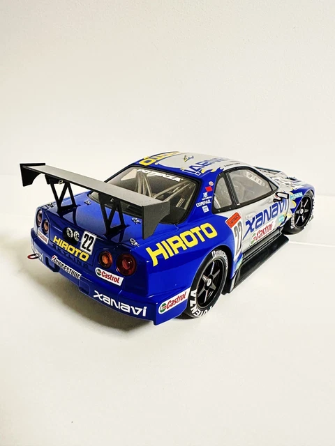 1.18 NISSAN SKYLINE R34 GT-R - Hiroto/Xanavi 2002 JGTC - Autoart EUR 85,00 - PicClick FR
