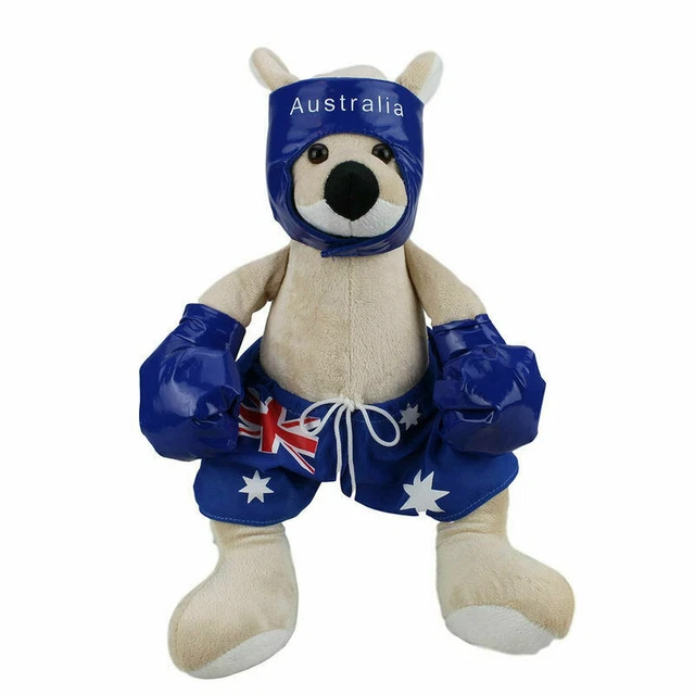*NEW* BLUEY BOXING Australian Aussie Kangaroo Soft Plush Toy 16"/40Cm £ ...