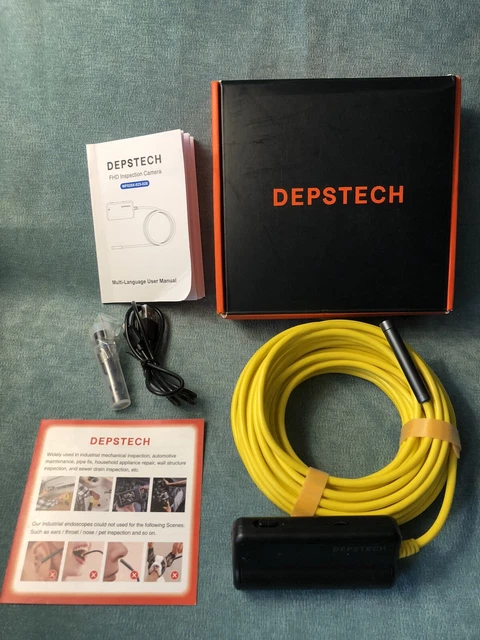 NIB DEPSTECH FHD Inspection Camera Borescope Wireless Endoscope Semi ...
