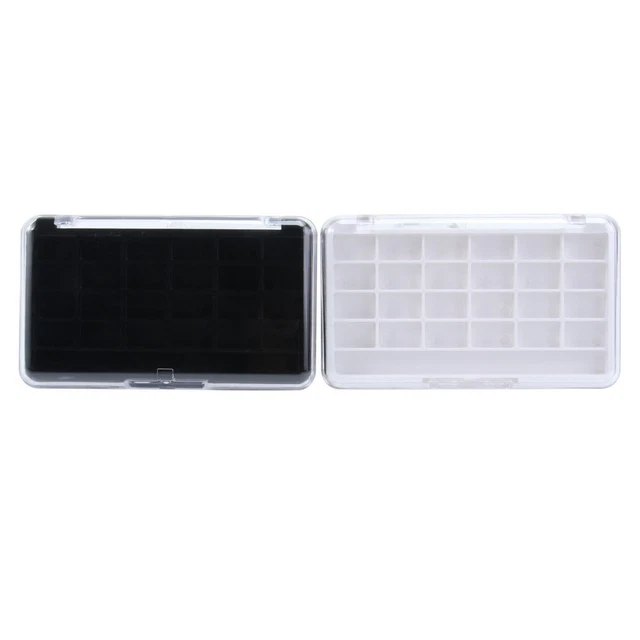 2 PZ MINI contenitore scomparto pallet per ombretti girapentole ...