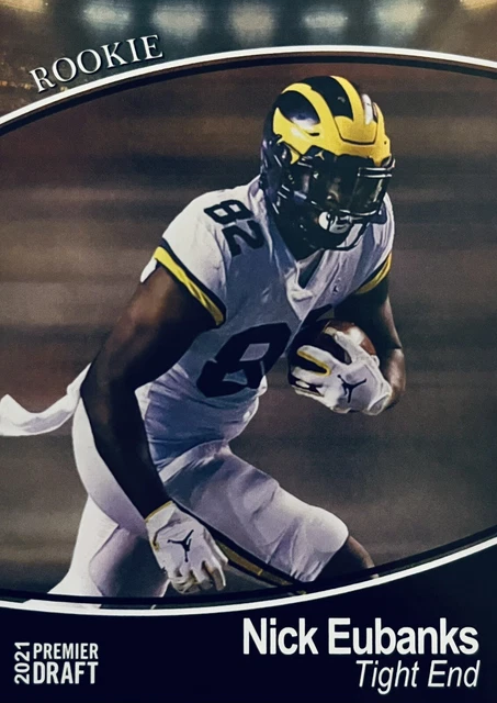 CARTE À COLLECTIONNER recrue 2021 SAGE Nick Eubanks Michigan Wolverines EUR 0,02 - PicClick FR