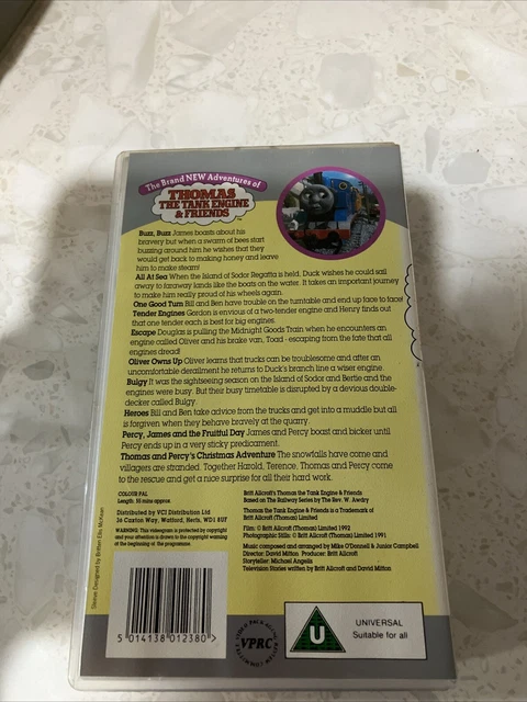 THOMAS THE TANK Engine And Friends VHS Escape and Other Stories £6.99 ...