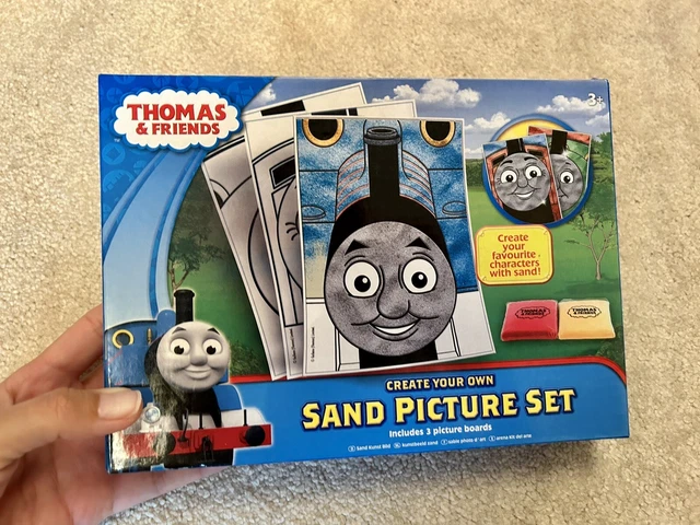 THOMAS THE TANK Engine & Friends Create Your Own Sand Picture Set £11. ...