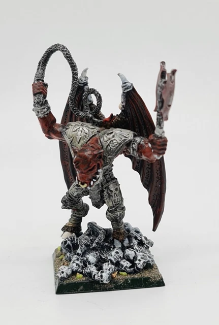 BLOOD DEMON WARHAMMER 40K Bloodthirster Demon Khorne Very Old Model ...