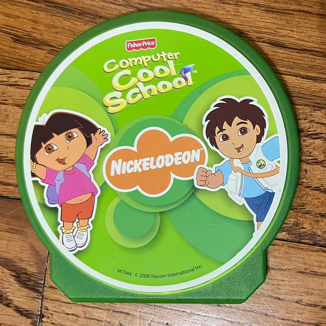 FISHER PRICE FUN 2 Learn Computer Cool School PC CD Software Game Dora ...