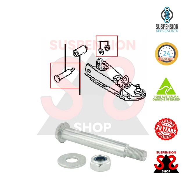 CAMBER CORRECTION SCREW Set Suit NISSAN Navara 3.0 4x4 NAVARA (D22) $38.76 - PicClick AU