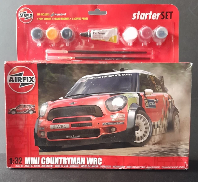 AIRFIX MINI COUNTRYMAN WRC Starter Set - 1:32 - A55304 EUR 15,57 ...