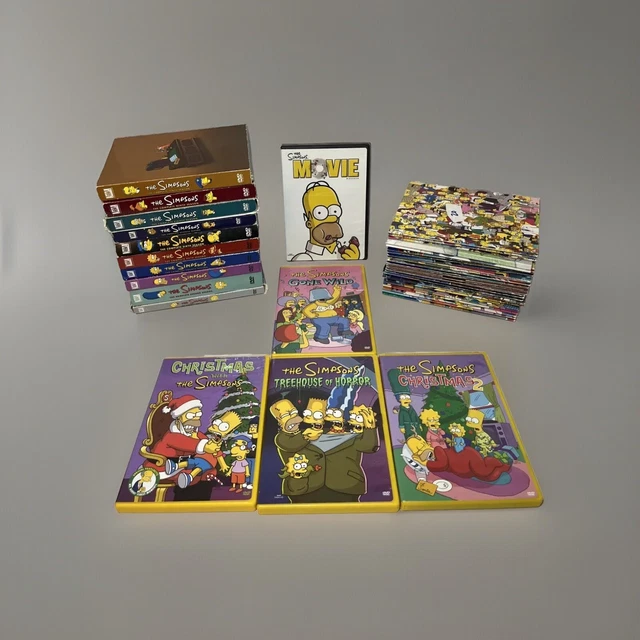 THE SIMPSONS SERIES Collection Lot Seasons 1-18 & 20 DVD/CDs w/ 4 ...