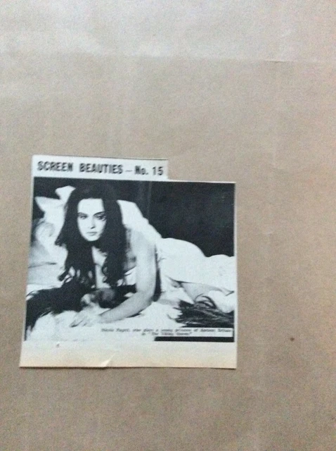 H1-1 EPHEMERA 1967 picture nicola pagett actress the viking queen £2.65 ...