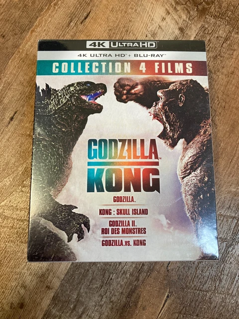 Godzilla Kong Monsterverse Collection 4k Uhd Blu Ray Importazione
