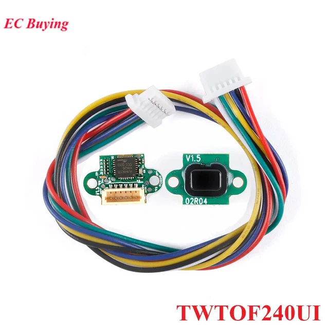 TWTOF240UI TOF LASER Range Sensor Module UART I2C 10-240cm for Arduino ...