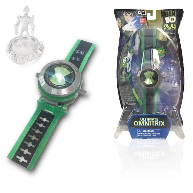 BANDAI BEN 10 Alien Force Ultimate Omnitrix Light & Sound Alien Voice ...