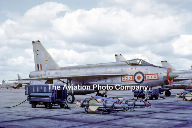 RAF 29 SQUADRON English Electric Lightning F.3 XR718/C Photograph £1.20 ...
