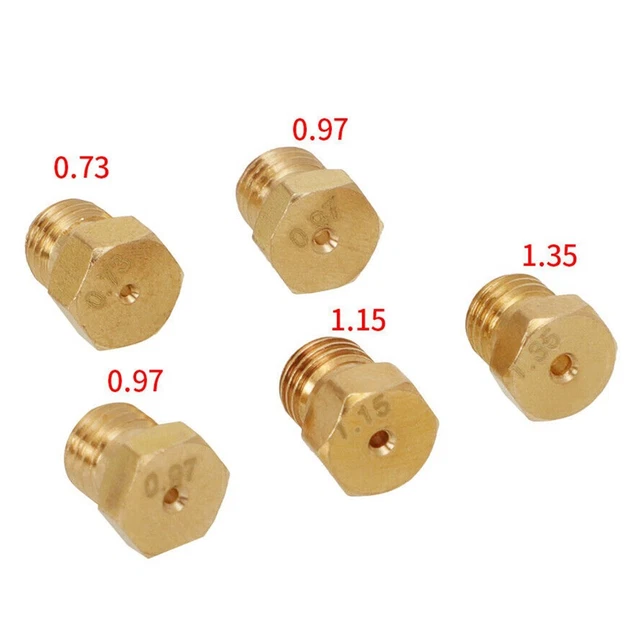 COOKTOP INJECTOR SET Burner Jets Nozzles Set Fits Most 5-burner ...