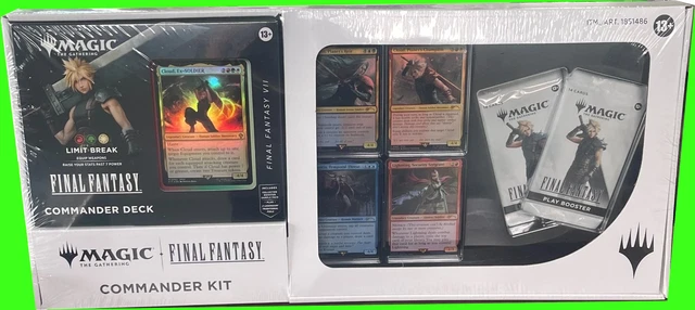 MAGIC THE GATHERING Final Fantasy Commander Kit (Costco)- Limit Break ...