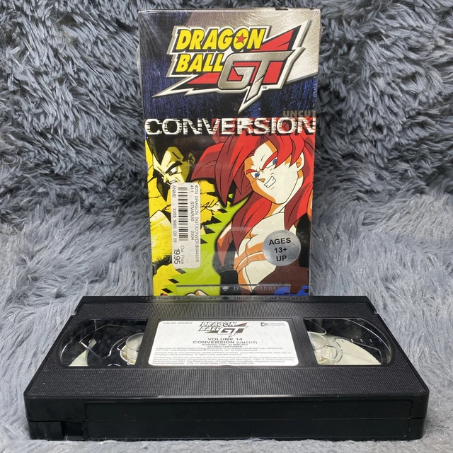 DRAGON BALL GT Conversion Volume 14 Uncut VHS Tape 2004 Anime Show Rare ...
