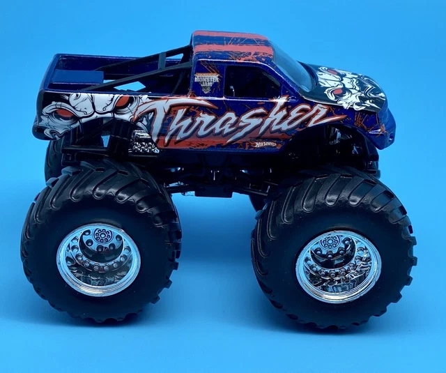 HOT WHEELS MONSTER Jam Truck THRASHER 1:64 RARE *789* EUR 7,52 ...