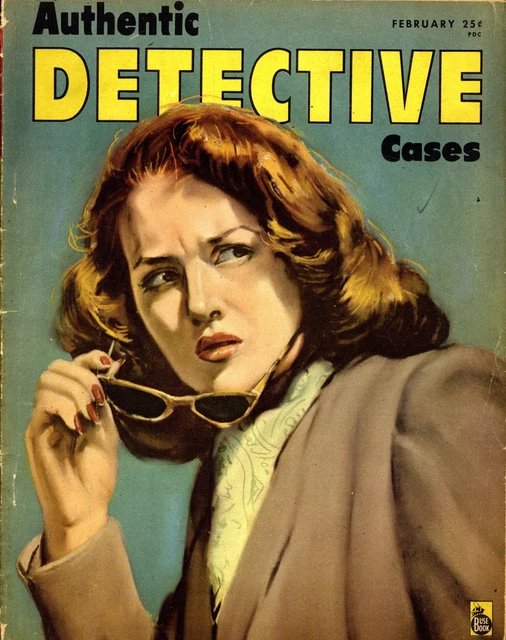 AUTHENTIC DETECTIVE CASES Vol. 2 #5 VG 1947 Low Grade £8.30 - PicClick UK