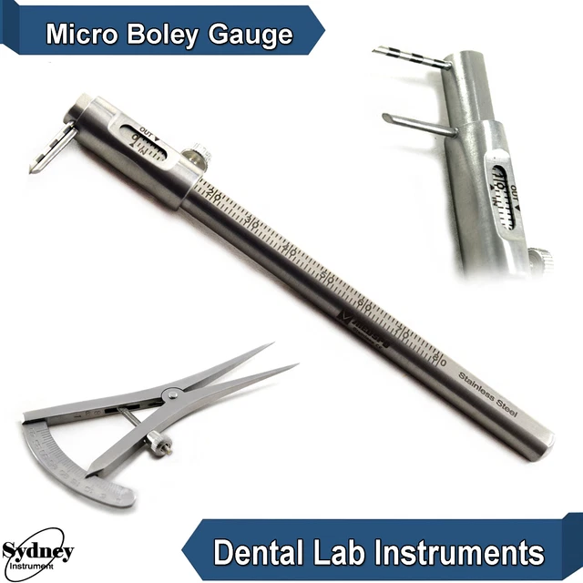 ORTHODONTIC CALIPER VERNIER Dental Measuring Gauges Castroveijo Micro ...