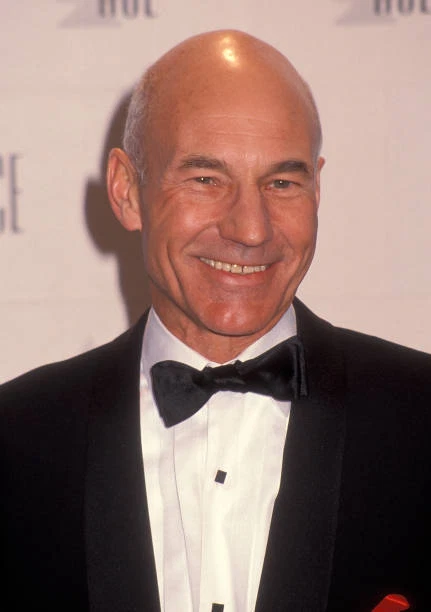ACTOR PATRICK STEWART at the 13th CableACE Awards on January - 1992 Old ...