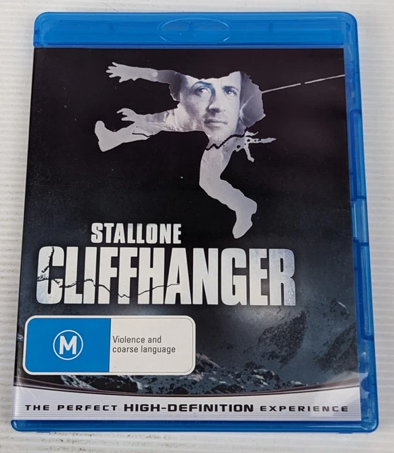 CLIFFHANGER - GENUINE Region B Blu-Ray 1993 Sylvester Stallone John ...