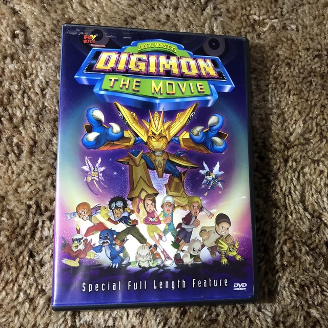 DIGIMON: THE MOVIE DVD (Toei Animations, 2000) $29.99 - PicClick CA