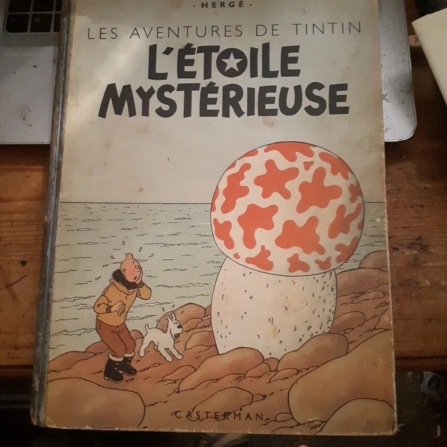 L'ÉTOILE MYSTÉRIEUSE TINTIN HERGE casterman 1946 EUR 750,00 - PicClick FR