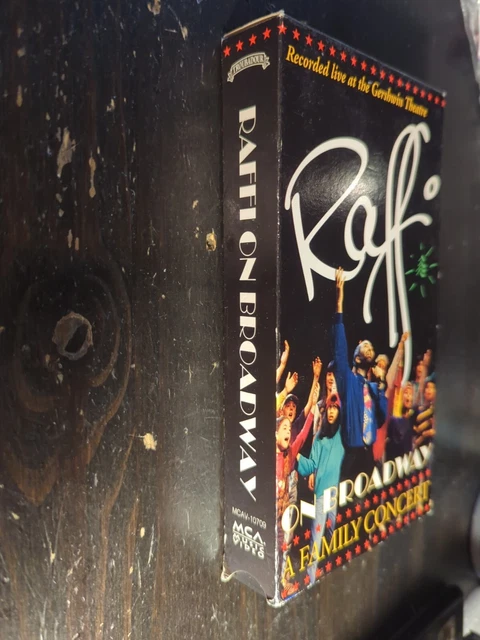 RAFFI ON BROADWAY (VHS, 1993) $5.00 - PicClick CA