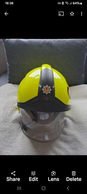 NATIONAL FIRE SERVICE helmet £51.00 - PicClick UK