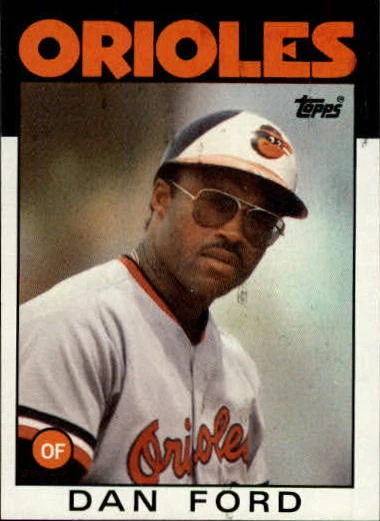1986 TOPPS BALTIMORE Orioles carte de baseball #753 Dan Ford EUR 1,64 ...