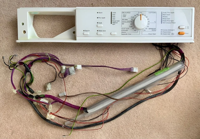 GENUINE MIELE NOVOTRONIC Premier W500 control board, front panel ...