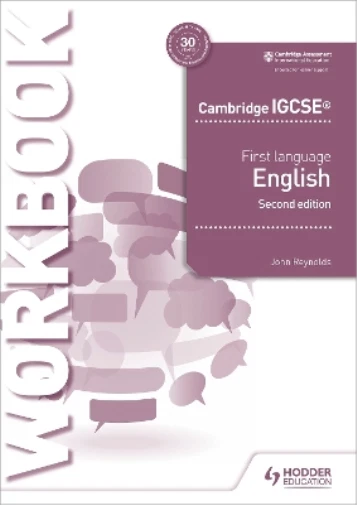 JOHN REYNOLDS CAMBRIDGE IGCSE First Language English Workbook 2nd ...