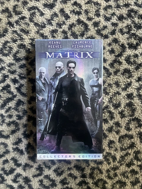 THE MATRIX VHS 1999 Collector's Edition Keanu Reeves Video Movie Tape £ ...