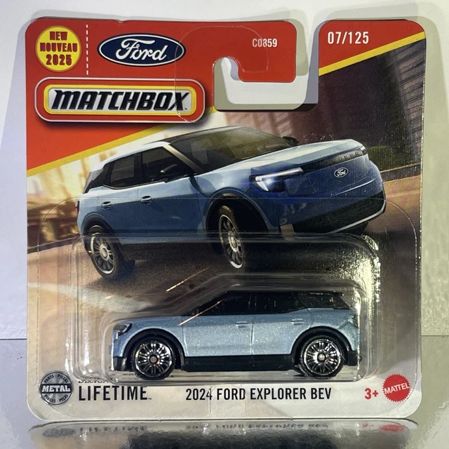 MATCHBOX 2025 MAINLINE. 2024 Ford Explorer BEV MB07 /125 £2.99 ...
