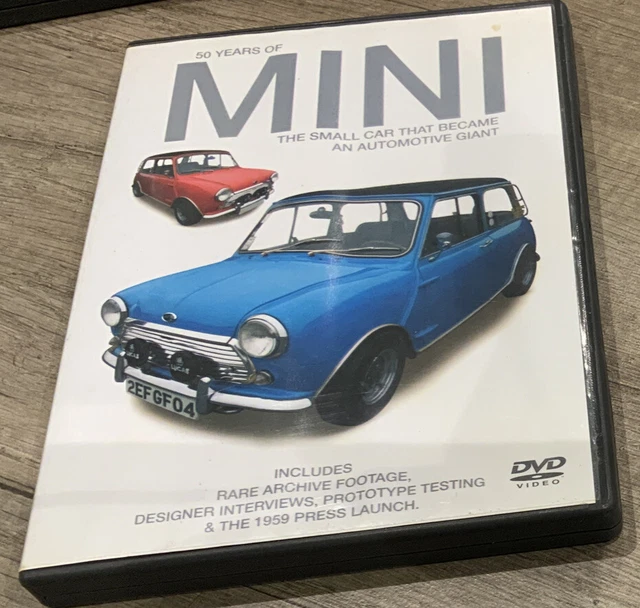 50 YEARS OF Mini DVD The Small Car That Became an Automotive Giant EUR ...