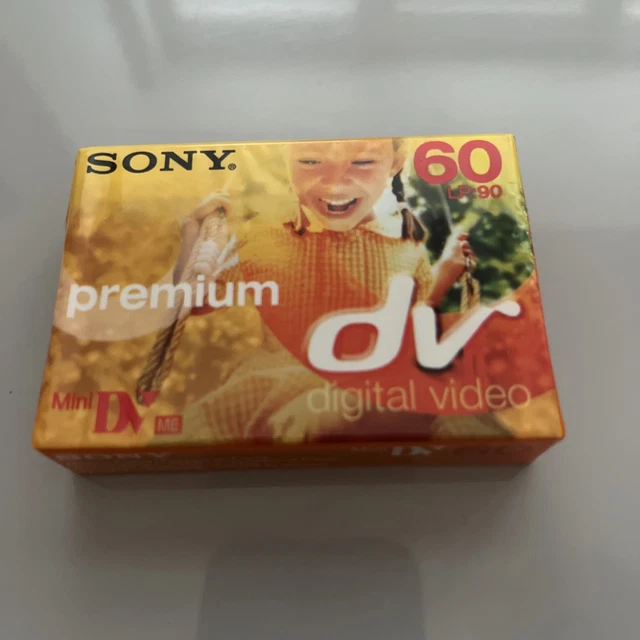 SONY DVM60PR3 MINI DV 60 LP 90 Video Tape camcorder New Sealed £1.16 ...