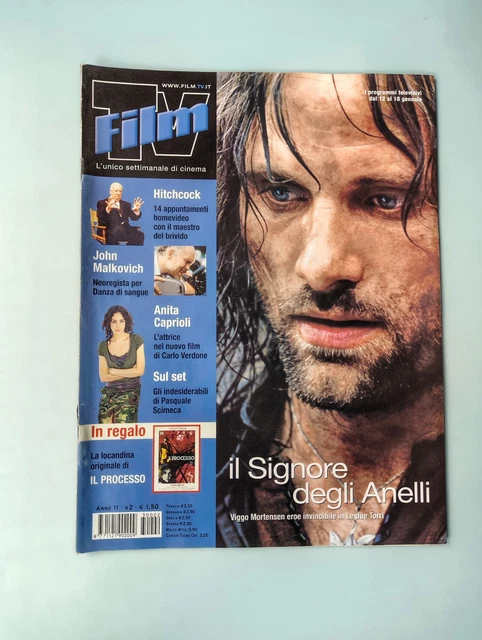 PELÍCULA TV N° 2-2003 Viggo Mortensen-John Malkovich-Anthony Perkins ...