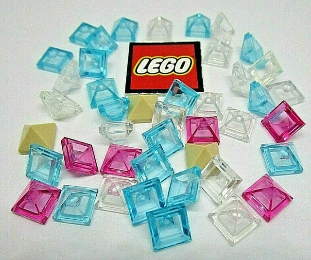 LEGO SLOPE PYRAMID 1x1 x 0.6 Bricks - Pack of 8 - Design (22388 / 35343 ...