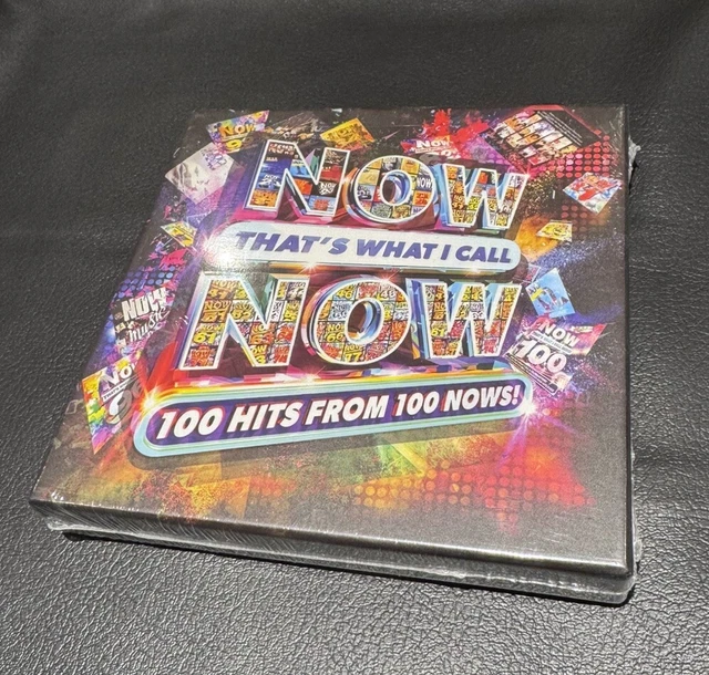 NOW THAT'S WHAT I Call Now: 100 Hits from 100 Nows! (5 CD BOX SET) NEW ...