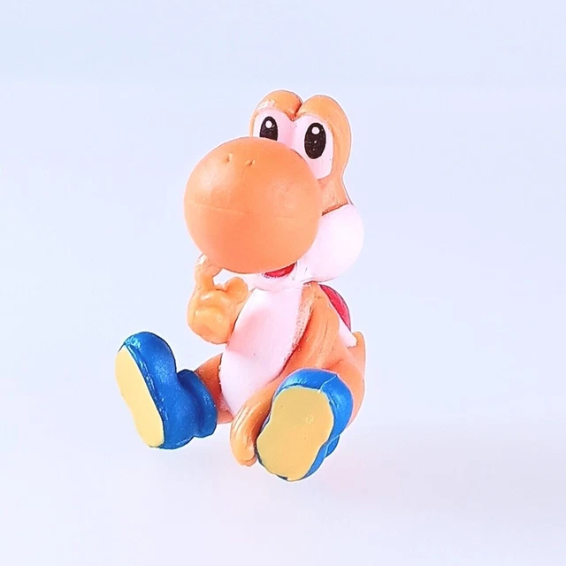 ORANGE YOSHI SUPER Mario Bros. Figure Japanese Nintendo From Japan F/S ...