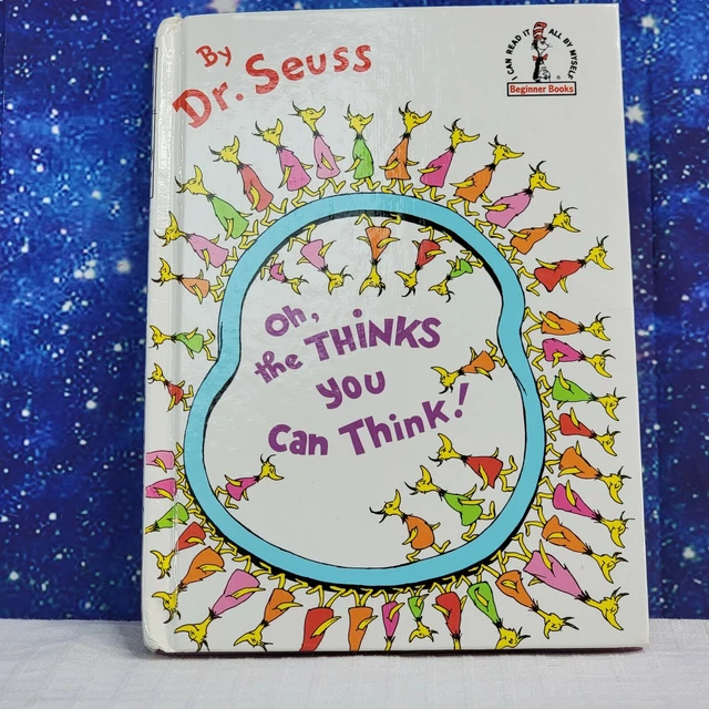 1975 DR. SEUSS Oh The Thinks You Can Think Beginner Books Stories in ...