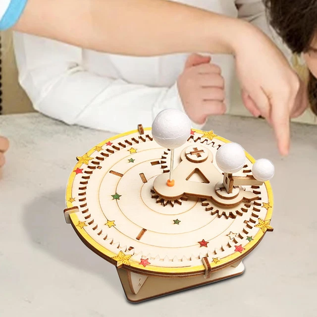 SOLAR SYSTEM MODEL Kit Solar System Earth and Moon for Students Teens ...