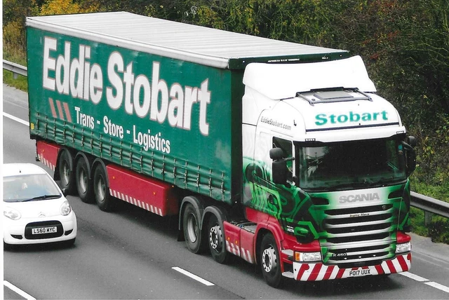 EDDIE STOBART SCANIA H2778 SOPHIE MAVIS 6x4 TRUCK/LORRY PHOTO £0.75 ...